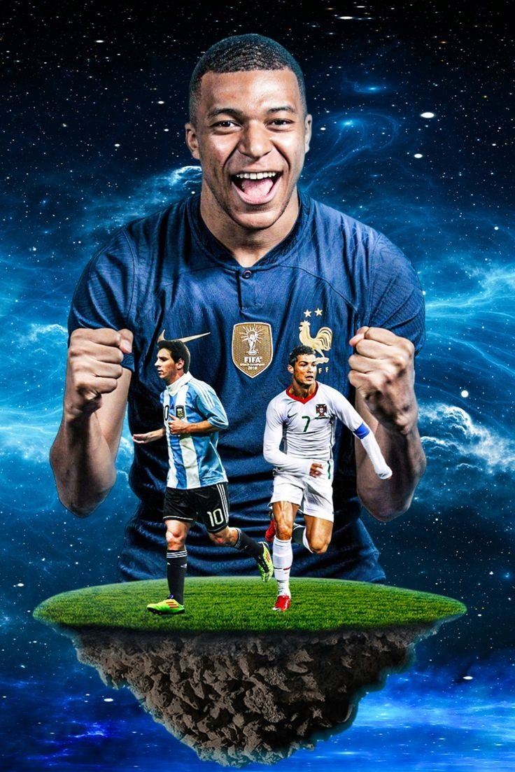 Naklejki na ścianę Kylian Mbappe PSG Paris Saint-Germain 91,5x61 cm #6 - Atram | Sklep EMPIK.COM