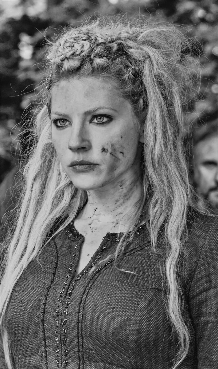 Naklejki na ścianę Lagertha Lothbrok Wikingowie Sztuka Vintage 91,5x61 cm #14 - Atram | Sklep ...