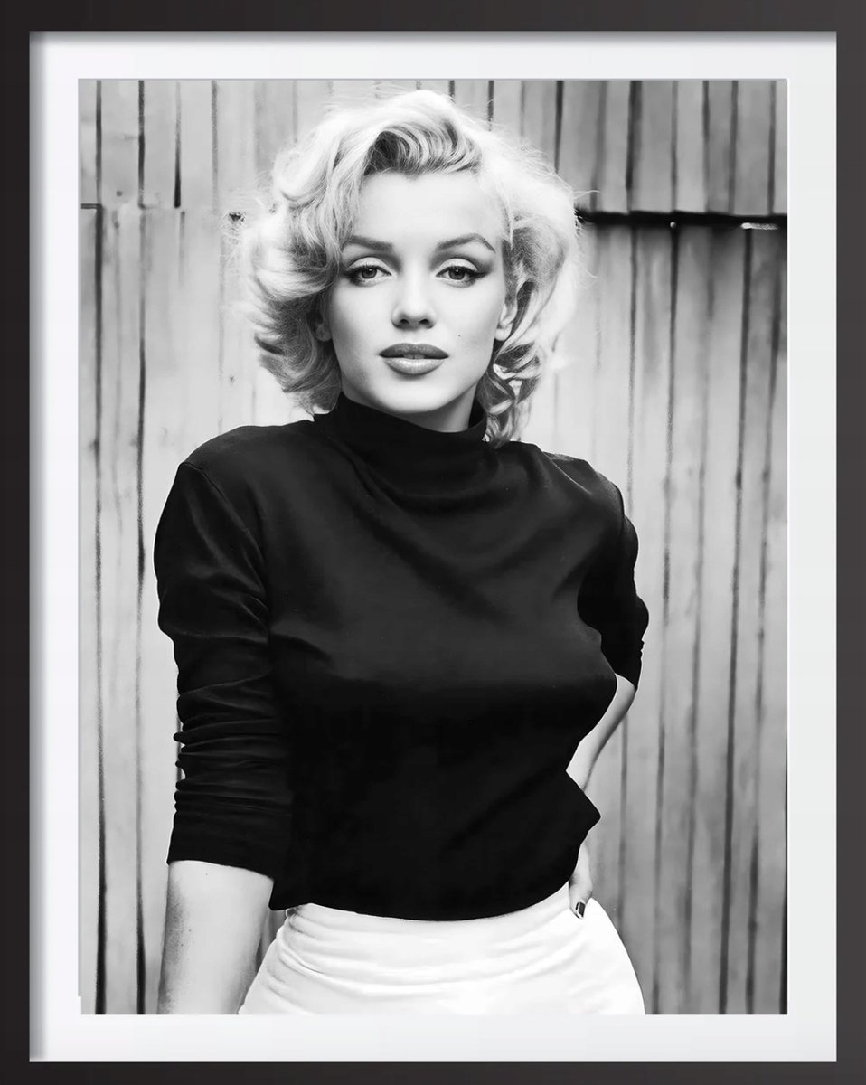 Naklejki na ścianę Marilyn Monroe VOGUE ART Vintage 91,5x61 cm #9 ...