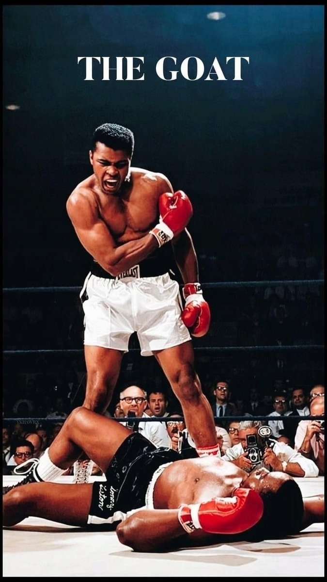 Naklejki na ścianę Muhammad Ali Box Retro Vintage 90x60 - Atram | Sklep ...