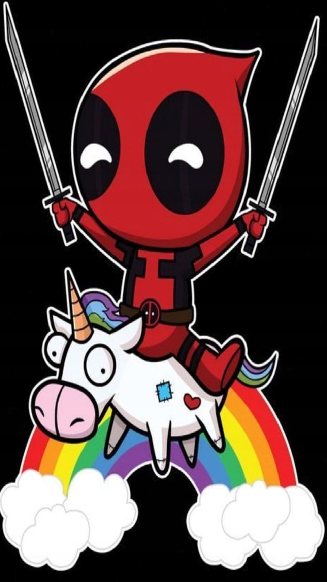 Naklejki na ścianę Naklejka Filmowy Deadpool Marvel 50x40 cm - Atram ...