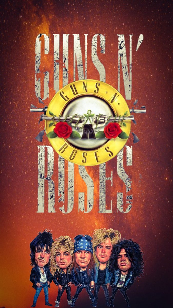 Naklejki na ścianę Naklejka Guns N' Roses Logo Appetite Hard Rock 30x21 ...