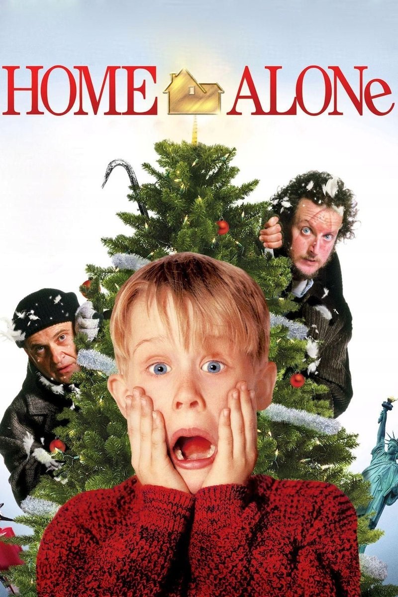 Naklejki na ścianę Naklejka Home Alone Kevin Sam w domu Film 70x50 ...