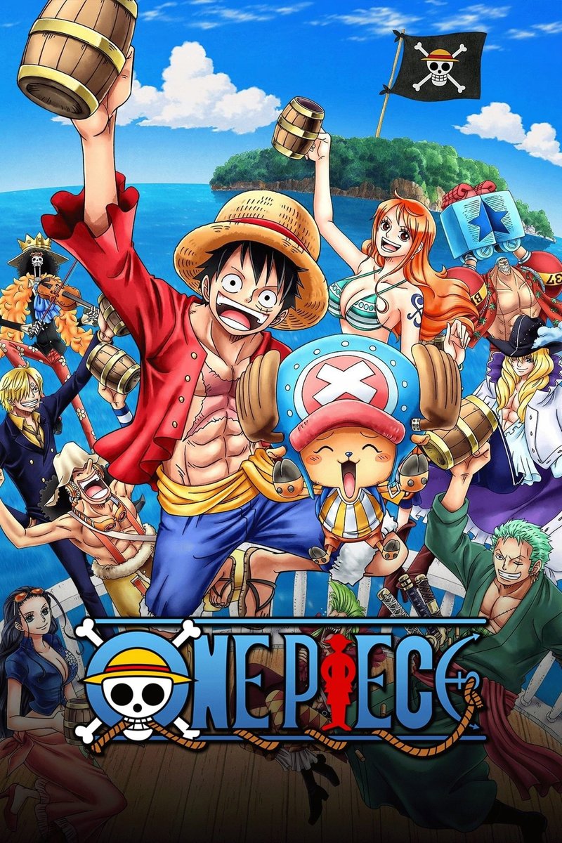 Naklejki na ścianę Naklejka One Piece Anime Monkey D. Luffy 70x50cm #4 ...