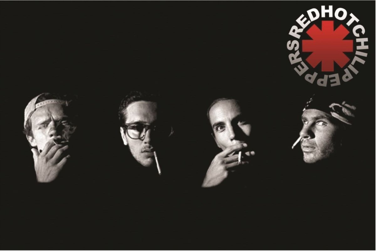 Naklejki na ścianę Naklejka ROCK Red Hot Chili Peppers - 60x90 - Atram ...