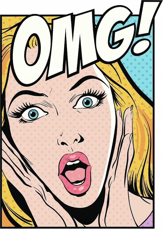 Naklejki na ścianę OMG Kobieta 91,5x61 cm - Atram | Sklep EMPIK.COM