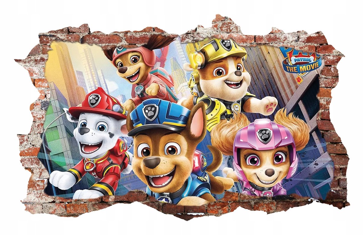 Naklejki na ścianę Psi Patrol Paw Pieski 115x75 cm - Atram | Sklep ...