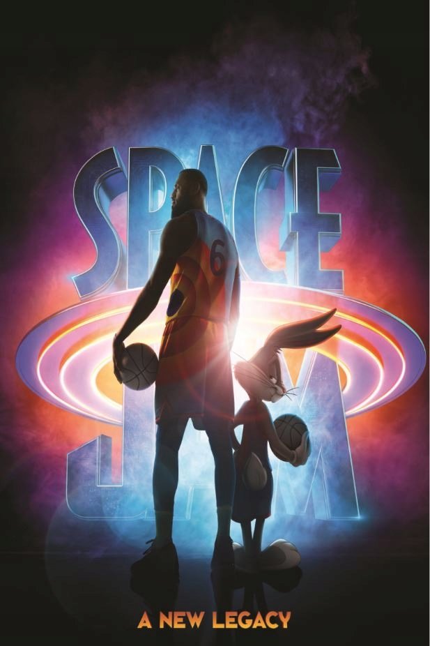 Naklejki na ścianę Space Jam Kosmiczny mecz LeBron James NBA 60x90 cm - Atram | Sklep EMPIK.COM