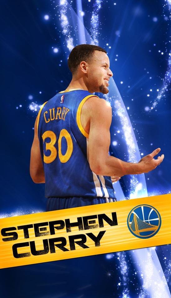 Naklejki na ścianę Stephen Curry NBA Golden State Warriors 60x90 cm ...