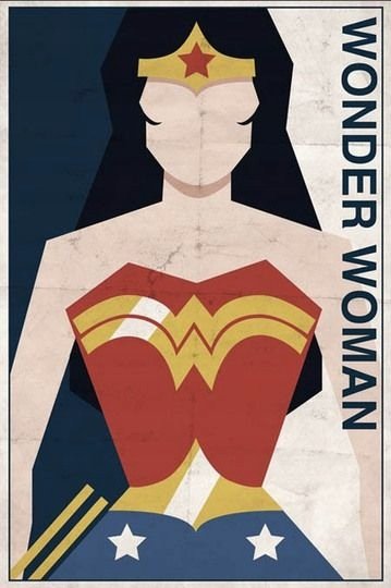 Naklejki na ścianę Wonder Woman 91,5x61 - Atram | Sklep EMPIK.COM