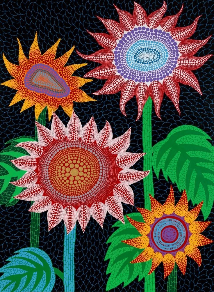 Naklejki na ścianę YAYOI KUSAMA Tokyo Japonia Foto 91,5x61 cm #23 ...