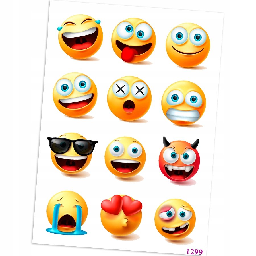 NAKLEJKI NAGRODY MOTYWACYJNE emotki smile 1299 - Olechka Creation ...