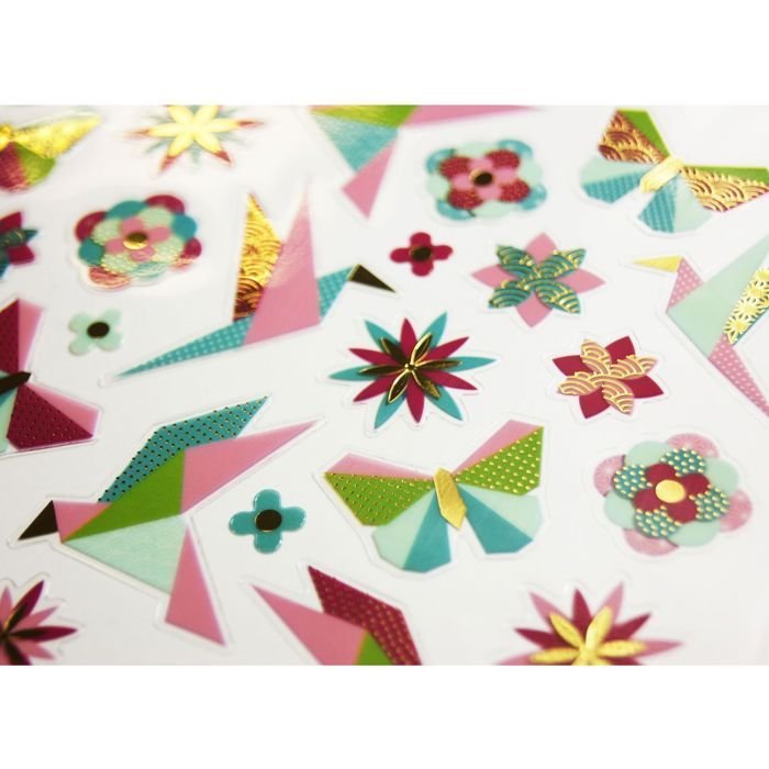 Naklejki - Ptaki i motyle Origami - Złocenia - Global Gift | Sklep ...