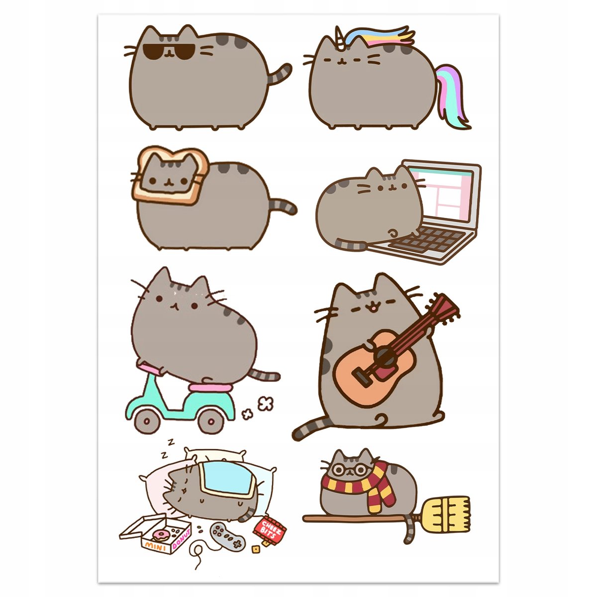 Naklejki Pusheen Dekoracje Postacie A4 Z2 - Propaganda | Sklep EMPIK.COM Naklejki Pusheen Dekoracje Postacie A4 Z2 - Propaganda | Sklep EMPIK.COM
