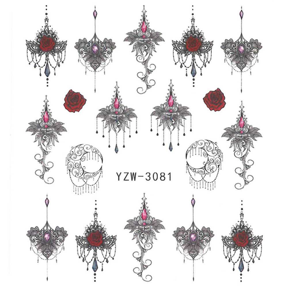 Naklejki Wodne Do Paznokci YZW-3081 | Sklep EMPIK.COM