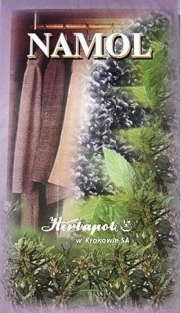Namol ODSTRASZA MOLE ziela bagna, lawenda HERBAPOL | Sklep EMPIK.COM