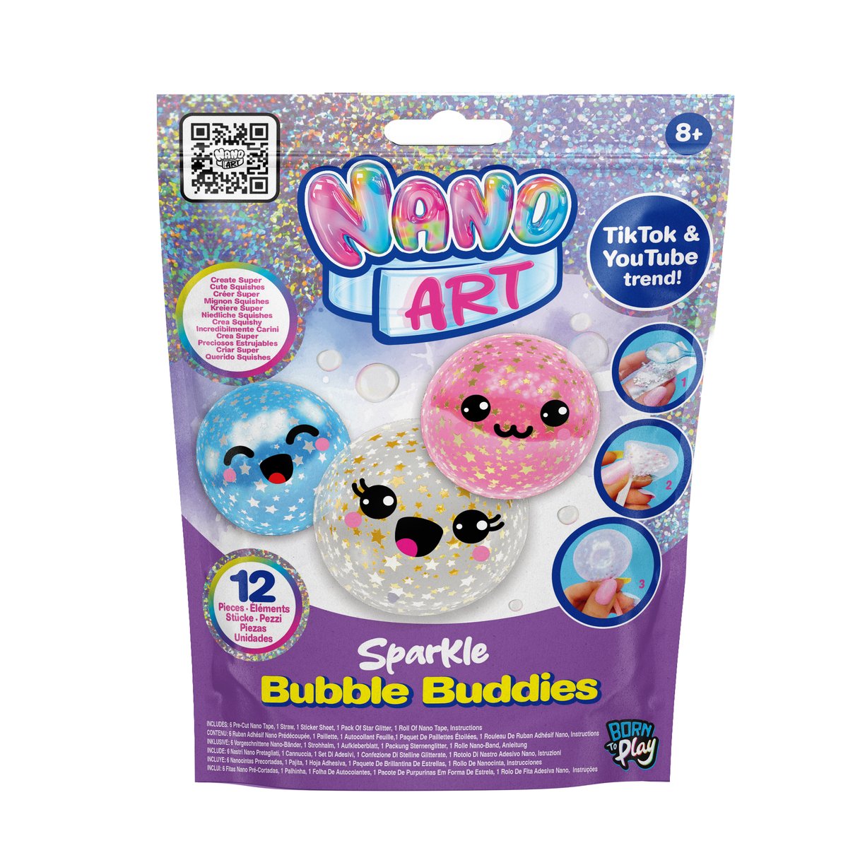Nano Art Inflatable Buddies - Impulse - 6L - Born To Play | Sklep EMPIK.COM