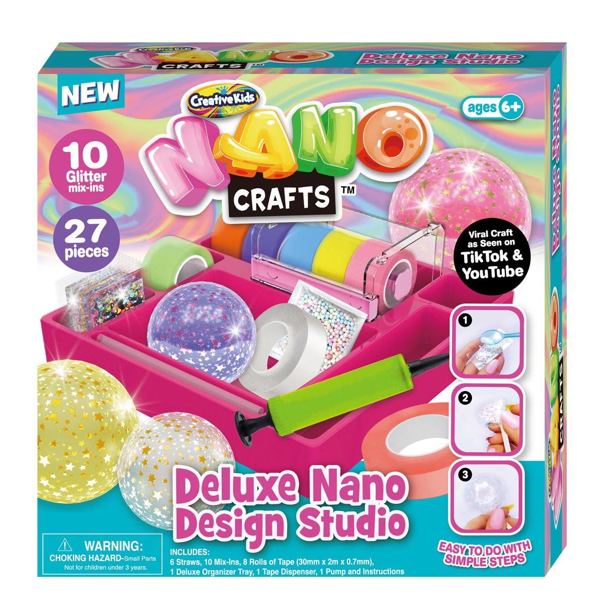 NANO CRAFT Taśma Deluxe Desingn Studio, zabawka kreatywna - CRK NANO ...