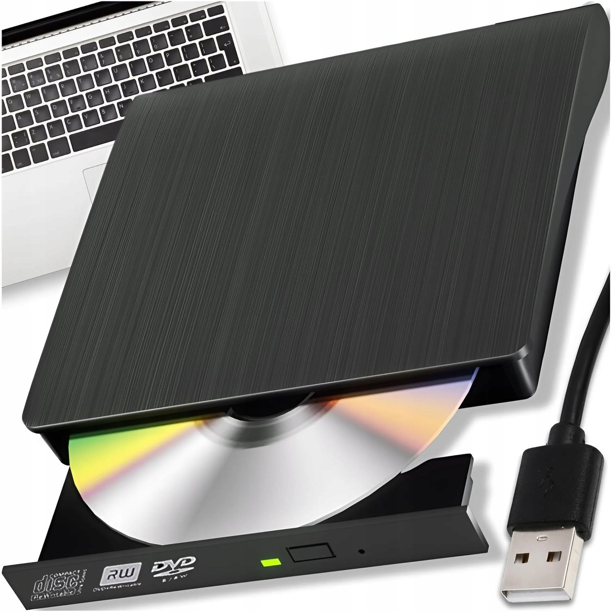 NAPĘD CD-R/DVD-ROM/RW ZEWNĘTRZNY USB 3.0 NAGRYWARKA PRZENOŚNY ...