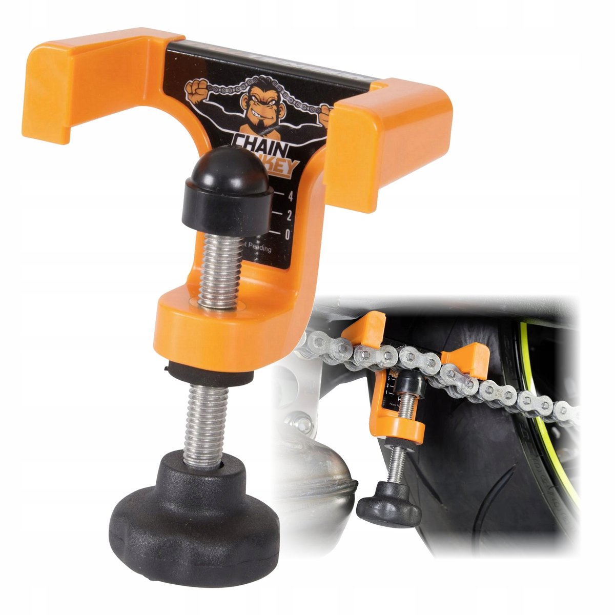 Napinacz Łańcucha Motocyklowego Regulacja Łańcucha Chain Monkey Solidny ...