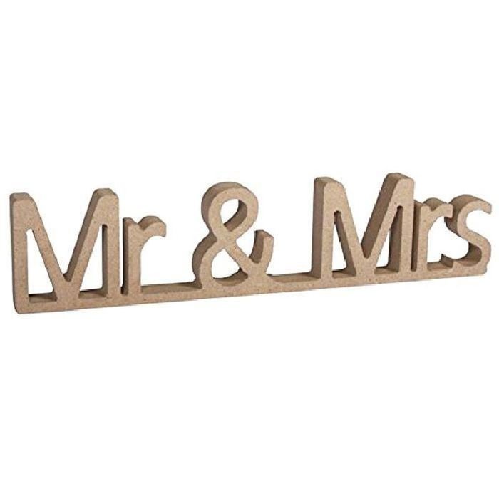 Napis z MDF 24 x 5,5 cm - Pan i Pani - RAYHER | Sklep EMPIK.COM