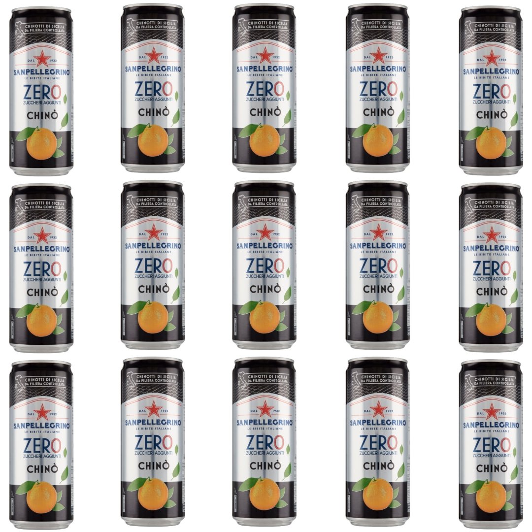 Napój gazowany Chinò Zero 15 x 330ml - San Pellegrino - SAN PELLEGRINO ...
