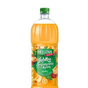 Napój Niegazowany Hellena Jabłko z Brzoskwinią i Morelą 1,75l 20% soku ...