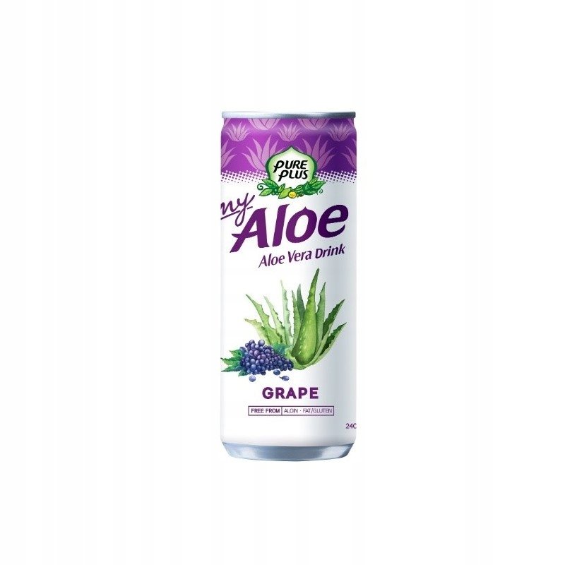 Napój z aloesem Aloe Vera Drink Winogrono 240 ml - Pure Plus | Sklep ...