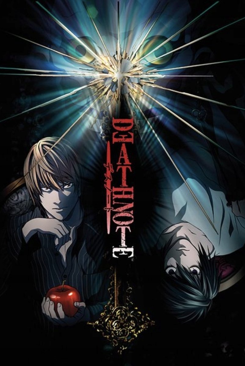 Naprasowanka Aplikacja Naklejka Notatnik śmierci Death Note Duo Anime ...