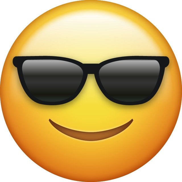 Naprasowanka Aplikacja Termo Naklejka Emotka Emoji Okulary Chil ...