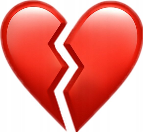 Naprasowanka Aplikacja Termo Naklejka Emotka Emoji Złamane Serce ...
