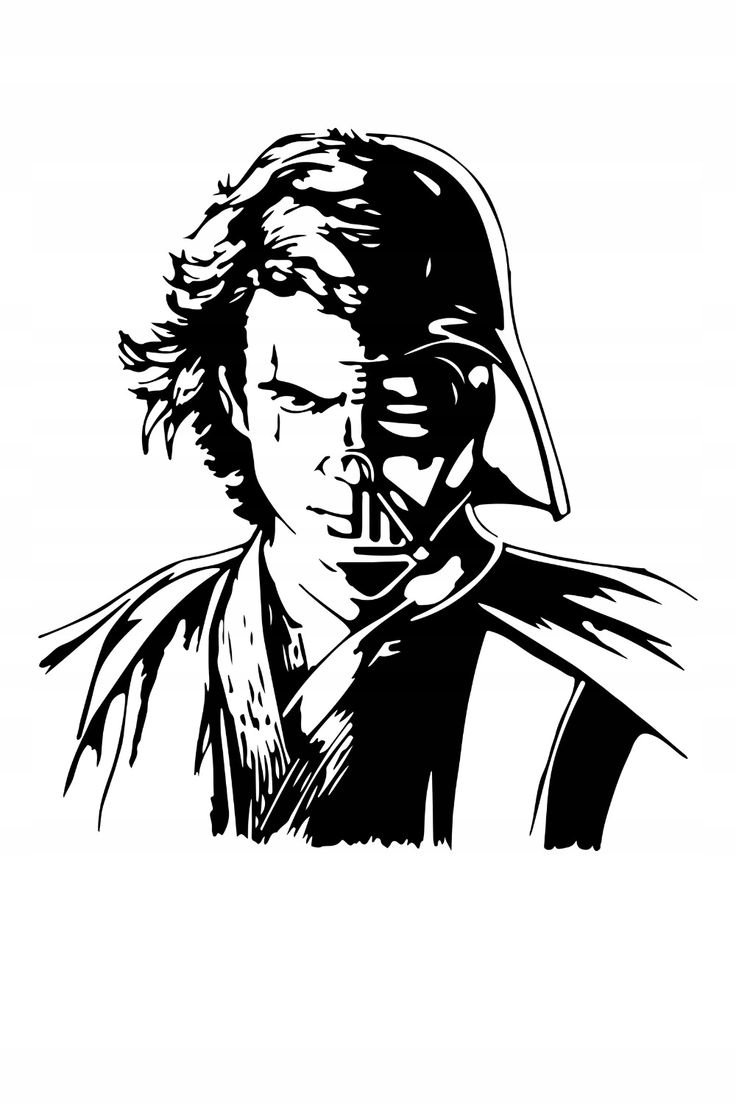 Naprasowanka Aplikacja Termo Naklejka Na Odzież Star Wars Anakin Skywalker - Atram | Moda Sklep ...