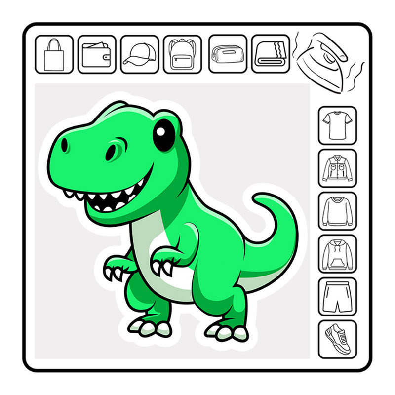 Naprasowanka termo naklejka miły zabawny śmieszny 94 - ZebraShop | Sklep EMPIK.COM