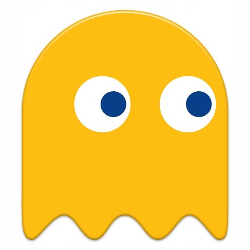 Naprasowanka Termo Naklejka Odzież PacMan Duch - Atram | Moda Sklep ...