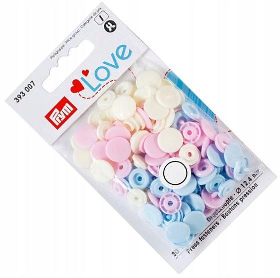 napy plastikowe COLOR SNAPS fi 12,4mm PRYM 393007 . - Prym | Sklep ...