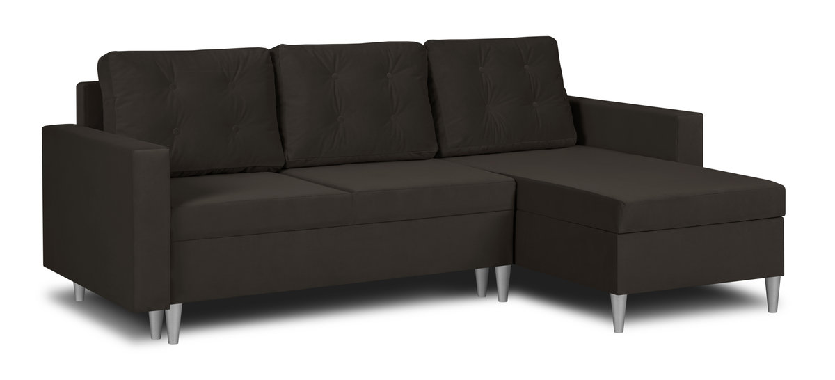 Naro nik kanapa z funkcj spania GUEST br zowy - wygodniej.pl | Sklep EMPIK.COM