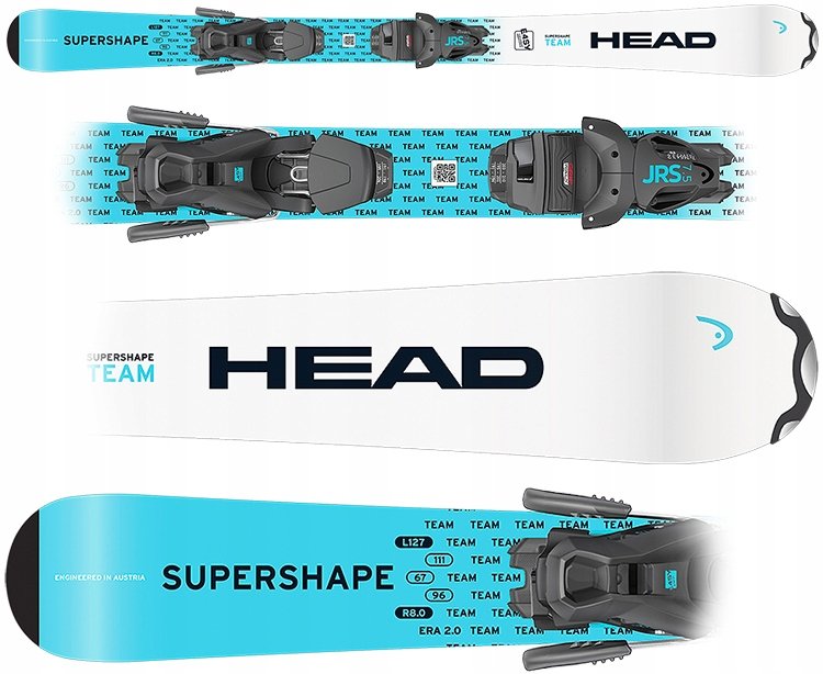 Narty Head SUPERSHAPE TEAM EASY JRS 2026 + Wiązania JRS 4.5 GW 107cm ...