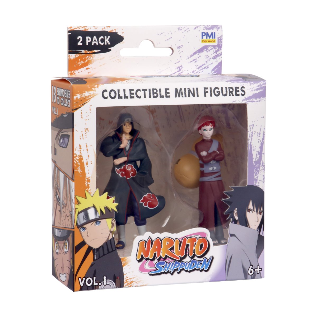 NARUTO SHIPPUDEN FIGURES - 2 PACK ASSORTMENT - Naruto | Sklep EMPIK.COM