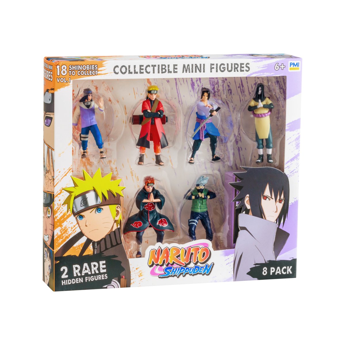 NARUTO SHIPPUDEN FIGURES - 8 PACK DELUXE EDITION VER. B - Naruto ...