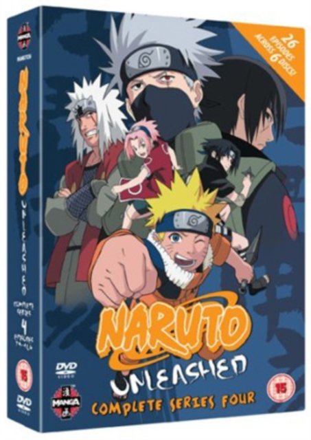 Naruto Unleashed: The Complete Series 4 (brak polskiej wersji językowej ...