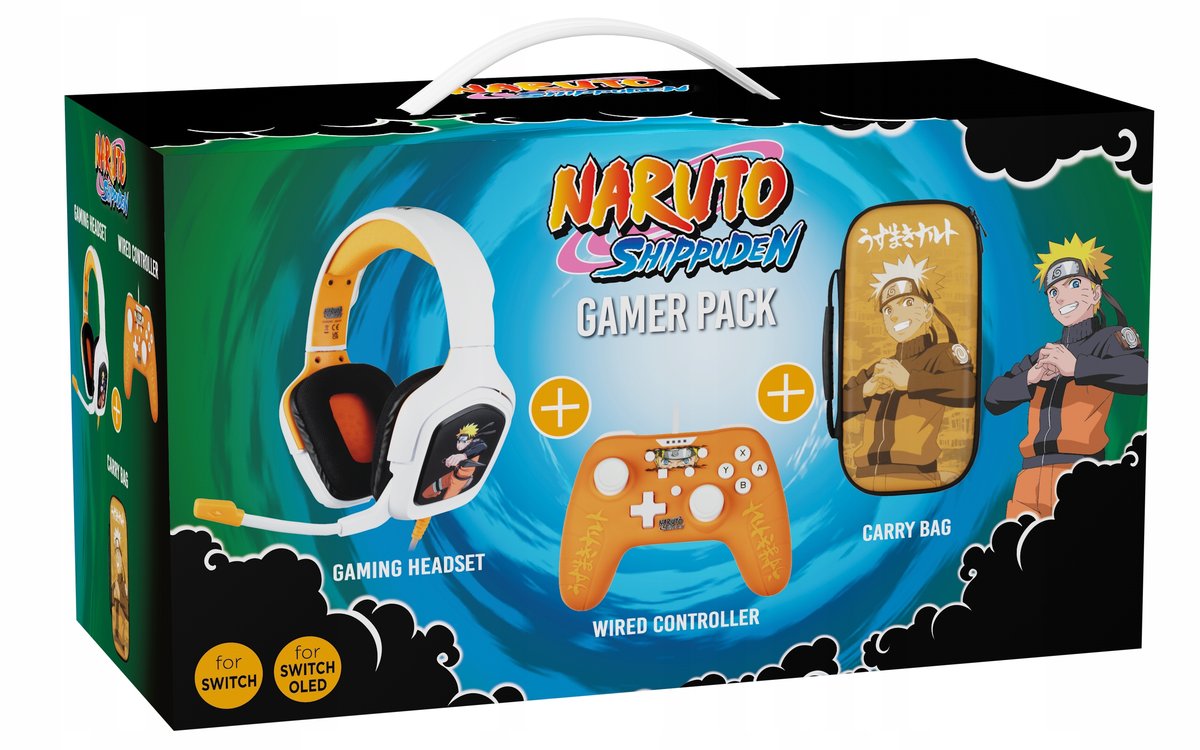 Naruto Zestaw Akcesoriów Do Nintendo Switch Pad - Inny producent | Gry ...