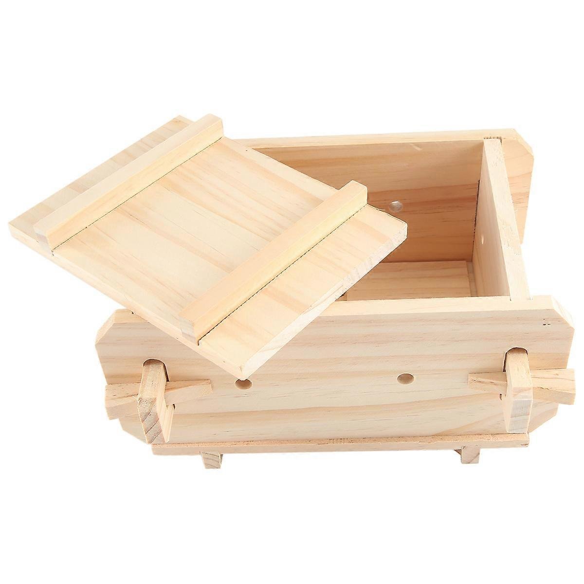 Narzędzie do formowania tofu, wyjmowana drewniana prasa, do ...