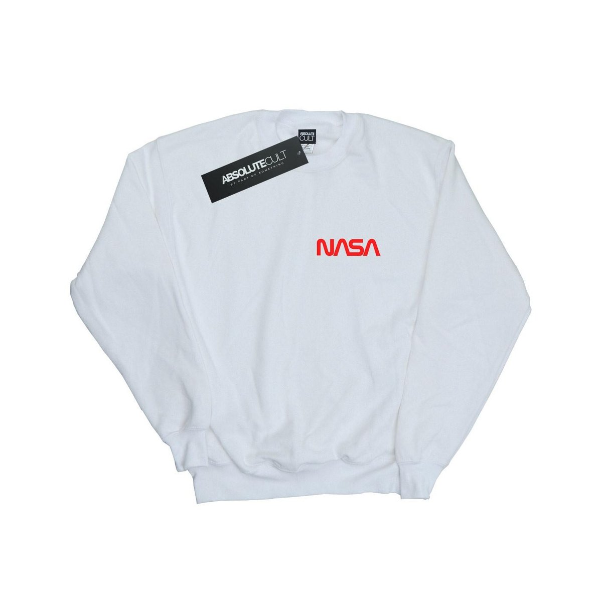 NASA Męska Bluza Z Nowoczesnym Logo Na Piersi (S (52-55 Cm) / Ciepły Biały) - NASA | Moda Sklep ...