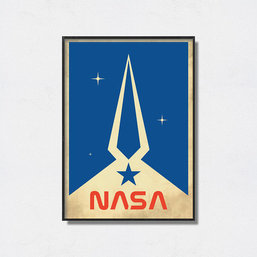Nasa Vintage Poster - Atram | Sklep EMPIK.COM