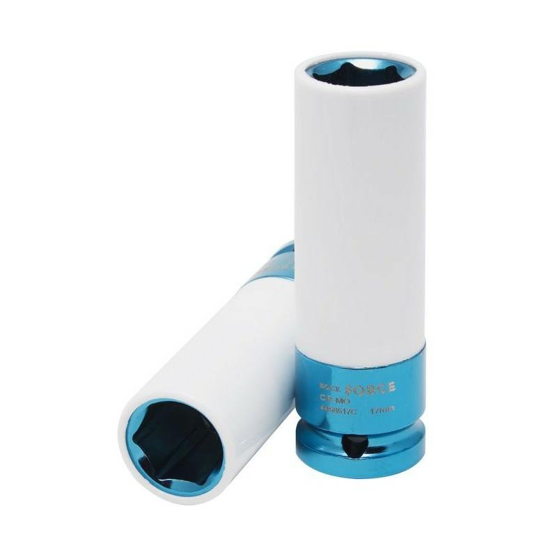 Nasadka głęboka do alufelg z tuleją zabezpieczającą 17mm 1/2" ROCKFORCE - Rock Force | Sklep ...