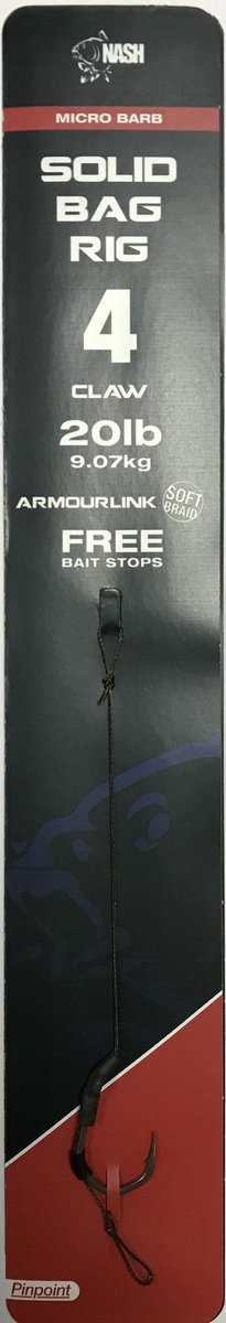 Nash Przypon Karpiowy Solid Bag Rig 4 Zadziorowy - nash tackle | Sport Sklep EMPIK.COM