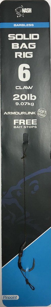 Nash Przypon Karpiowy Solid Bag Rig 6 Bezzadziorowy - nash tackle | Sport Sklep EMPIK.COM