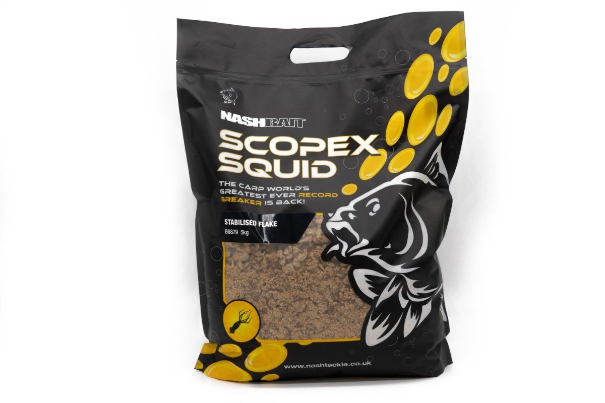 Nash Scopex Squid Flake Stabilised 1Kg - B6809 - nash tackle | Sport ...