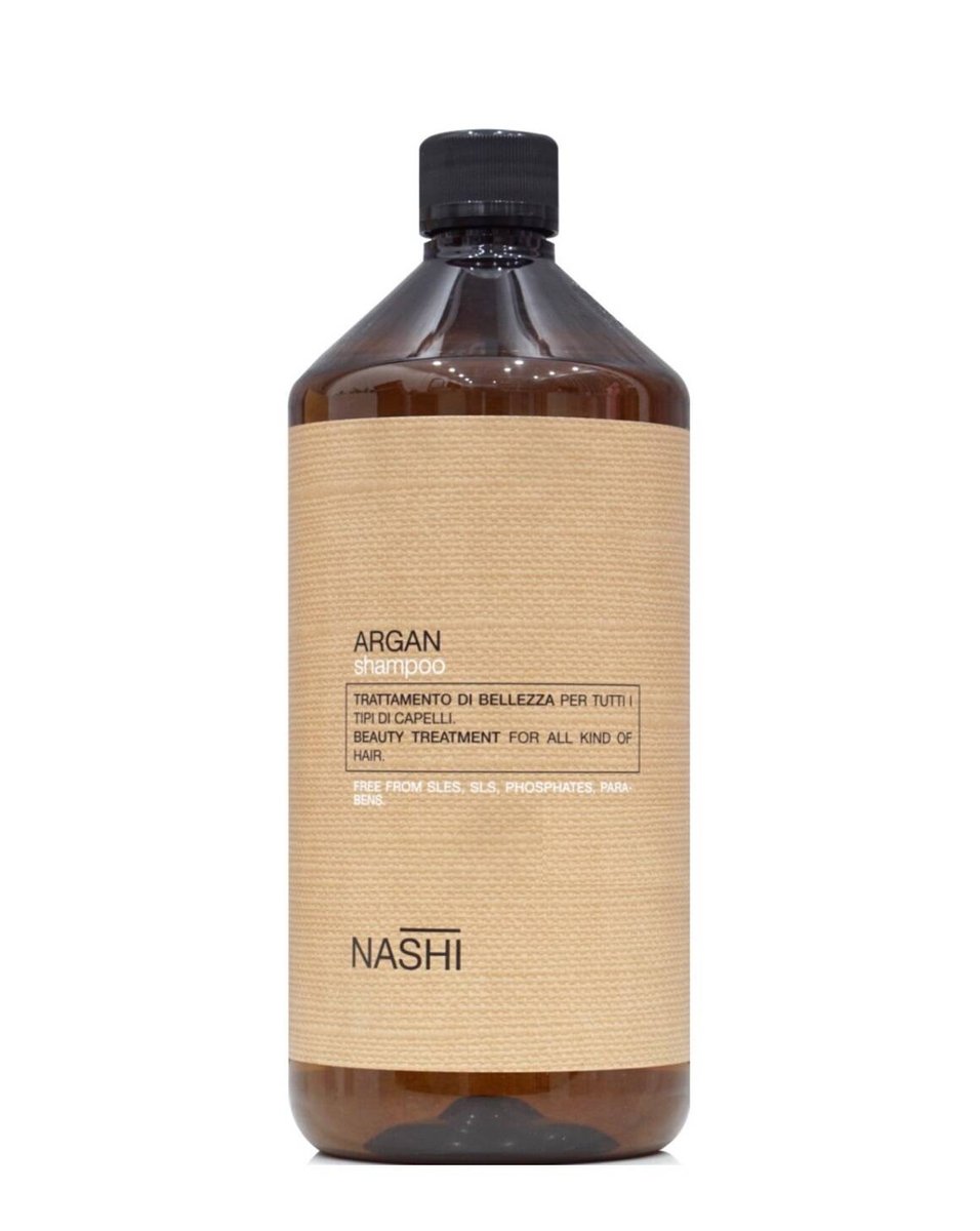 Nashi Argan Shampoo, Naturalny Szampon Arganowy, Dyscyplinuje, Odżywia ...