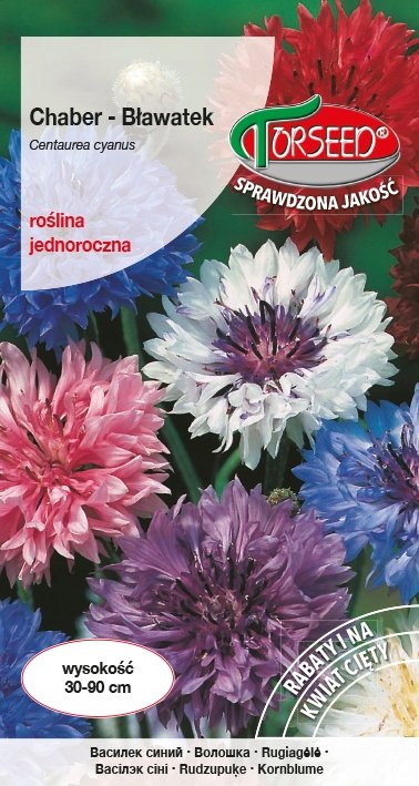 Nasiona Chaber bławatek mieszanka 2g - Torseed - Torseed | Sklep EMPIK.COM